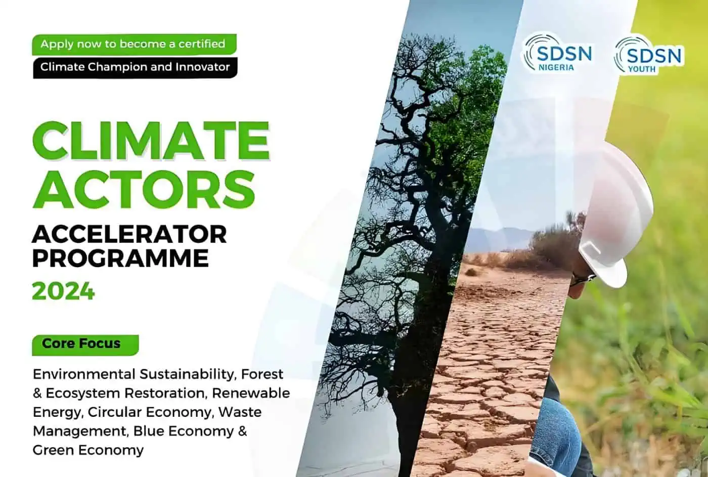Climate Actors Accelerator Programme 2024 (Application Now Open)